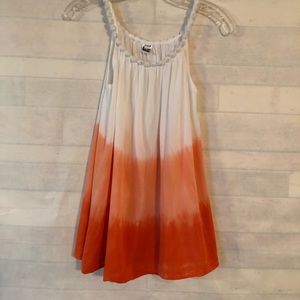 Just From Bali | Tops | Just From Bali Womens Orange White Tank Top ...